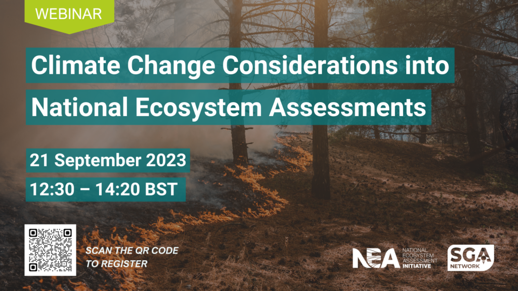 Climate Change Considerations into National Ecosystem Assessments - BES Net