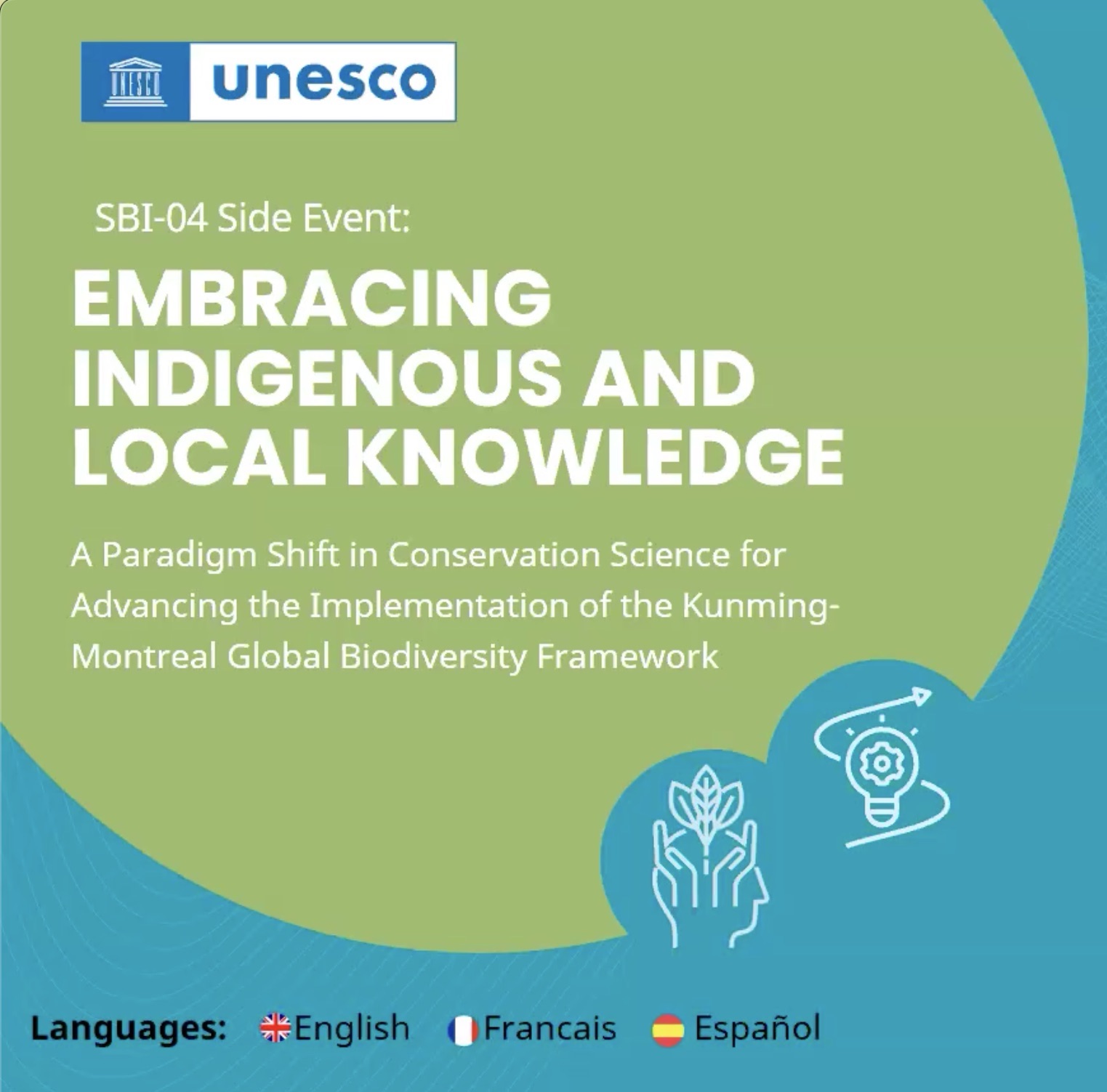 SBI-04 Side Event | Embracing Indigenous & Local Knowledge: A Paradigm ...